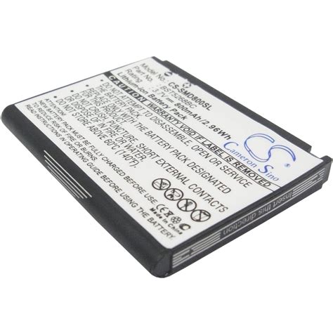 Replacement Samsung Sgh D808 Cell Phone Battery Battery Mart