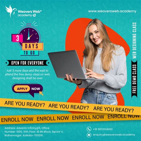 Weavers Web Academy On Linkedin Opportunity Freedemoclass Webdesigning Knowledge Html Css