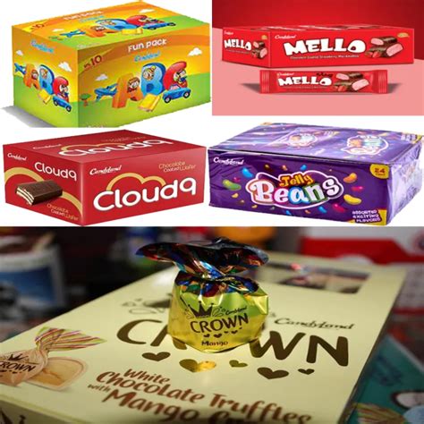 Abc Jelly Crown Mango Truffle Cloud 9 Chocolate Wafer Mello Bar Jelly Beans Pack Of 5