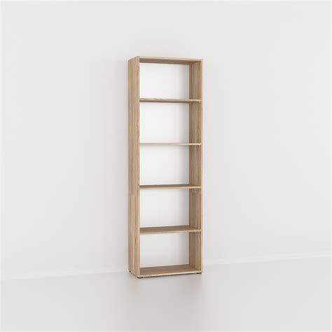 Книжкова полиця стелаж G0004 Дуб Сонома продажа цена в Белой Церкви книжкові шафи й полиці