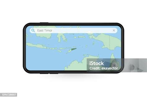 스마트 폰지도 응용 프로그램에서 동티모르의 지도 검색 휴대 전화에서 동티모르의지도 검색에 대한 스톡 벡터 아트 및 기타 이미지 검색 도로 동 티모르 Istock