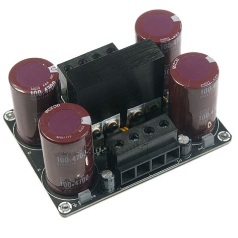 Amplifier Rectifier Filter Power Board Dual Power Panel 30a 75v Ac Dc Converter Free Shipping