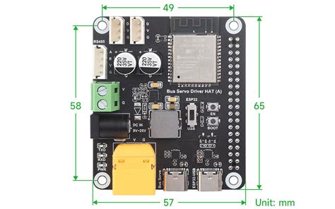 Serial Bus Servo Driver Hat A Can Drive Up To 253 Servos Simultaneously Cnx Software