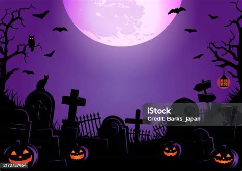 할로윈 벡터 일러스트 레이 션 포스터 로고 없음 10월에 대한 스톡 벡터 아트 및 기타 이미지 Istock