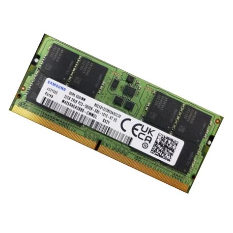 Samsung Ddr5 32gb 5600mhz Pc5 44800 Laptop Sodimm Memory Ram