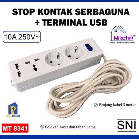 Jual Stop Kontak Serbaguna Terminal Usb Jakarta Barat Karina33 Tokopedia