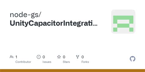 GitHub Node Gs UnityCapacitorIntegration
