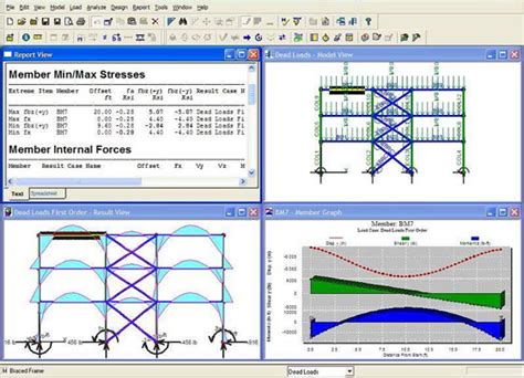 Beam Analysis Program Frame Analysis Software Structural Analysis
