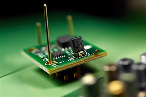 Premium Photo A Closeup Of A Tiny Level Sensor On A Circuit Board With Minute Electronic Parts