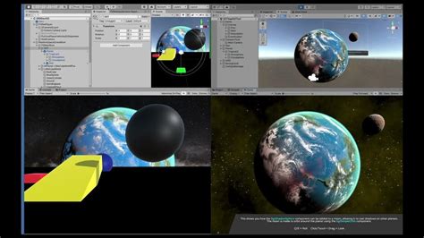 Add A Space Graphics Toolkit Planet To Floating Origin Game Asset Youtube