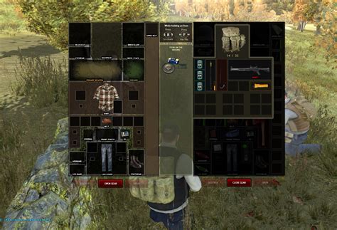 Inventory UI Concept Design V2 1 Window Based DayZ Mod Suggestions DayZ Forums
