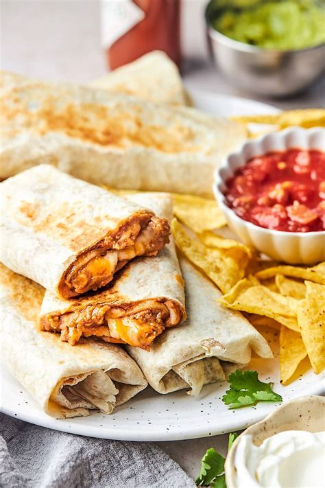 Bean And Cheese Burrito Two Peas And Their Pod