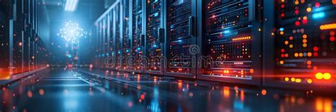 Innovative Server Network Design Showcasing Global Technology