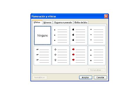 Fernando Duran Numeración Y Viñetas En Word