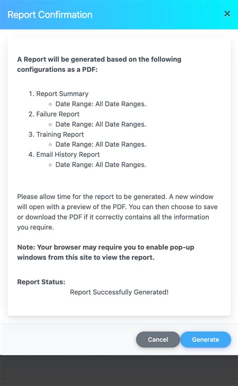 Updated Reporting Capabilities