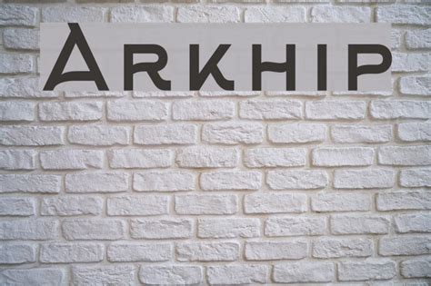 Arkhip Font