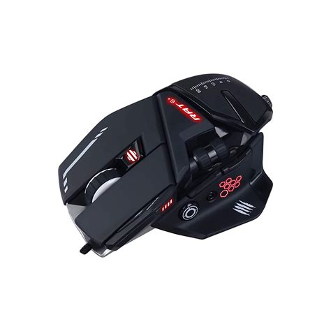 Mad Catz MAD CATZ R.A.T. 6 + USB Optical Customisable Gaming Mouse ...