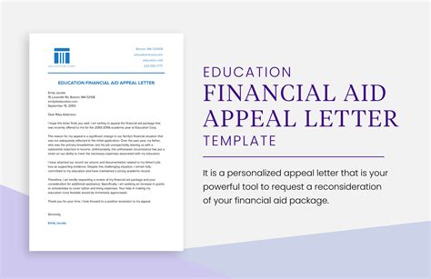 Financial Aid Appeal Letter Template Google Docs Word Outlook Hot Sex Picture