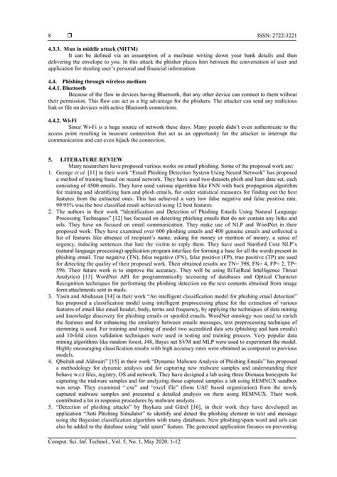 Email Phishing Text Classification Using Natural Language Processing Pdf