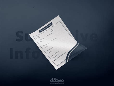 Application Form Design مستقل