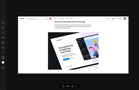 Capture Screenshot Editor Demo