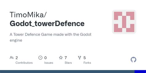 Github Timomikagodottowerdefence A Tower Defence Game Made With