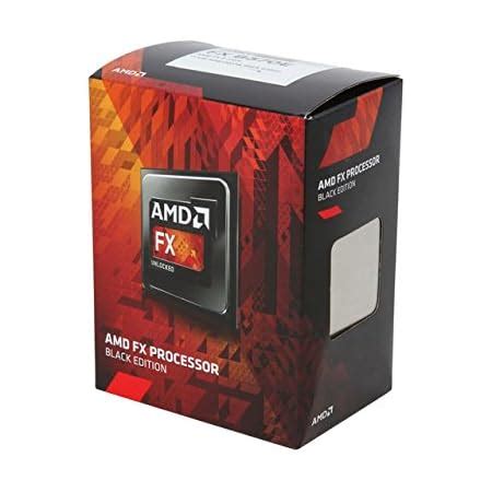 Amazon Com AMD FD8370FRHKBOX FX 8370 Black Edition 8 Core CPU Processor AM3 4300Mhz 125W 16MB