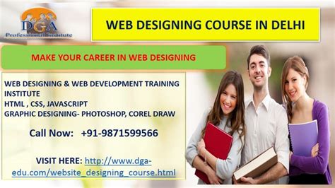 Web Designing Course Call Training Institute In Delhi