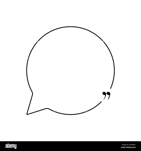 Dialog Frames With Quotation Marks Set Stock Vector Image Art Alamy