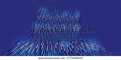 Big Data Flow Technology Science Vector Stock Vector Royalty Free 1772688263 Shutterstock
