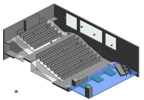 Three Dimensional Model Of The Described Assembly Hall Download