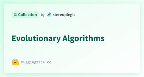 Evolutionary Algorithms A Stereoplegic Collection