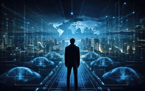 Premium Photo Digital Guardians Cybersecurity Chronicles