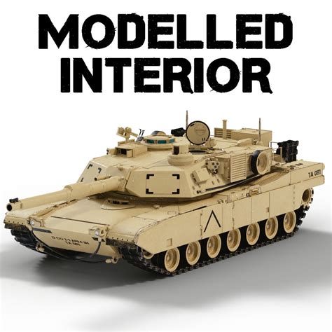 M1 Abrams Interior View