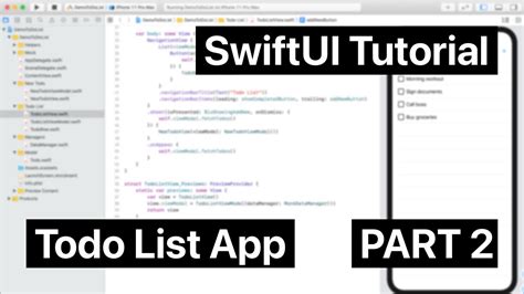 How To Make A Swiftui App With Mvvm And Protocols Part 2 Youtube