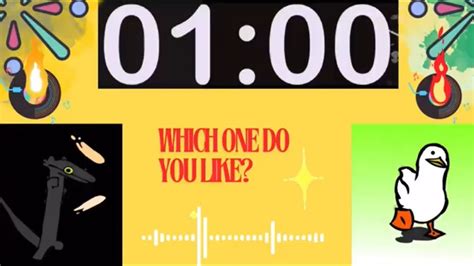 1 Minutes Countdown Timer Youtube