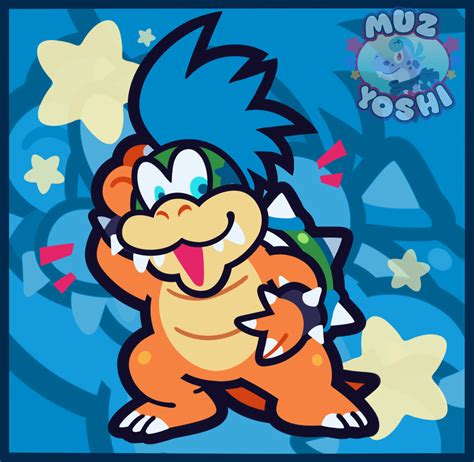 Larry Koopa By Muzyoshi On Deviantart