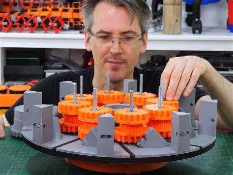 james bruton creates omni directional robotic wheel that self balances
