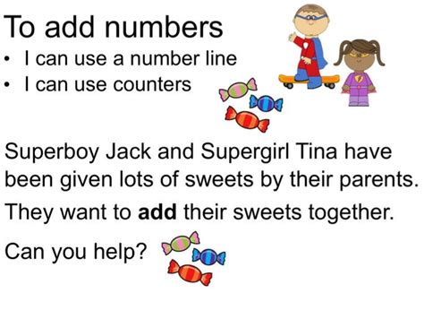 Adding On A Number Line Lesson Teaching Resources