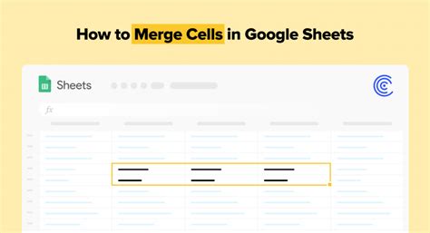 How to Merge Cells in Google Sheets - Coefficient