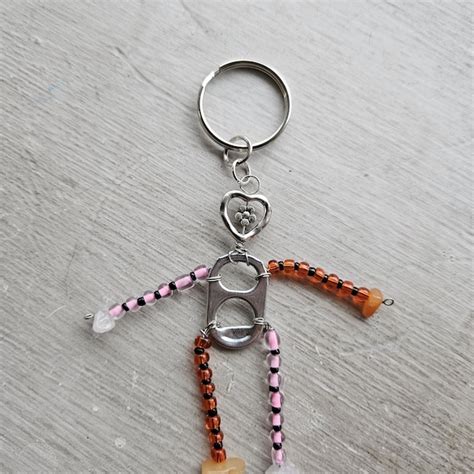 Soda Tab Keychain Dangler Etsy