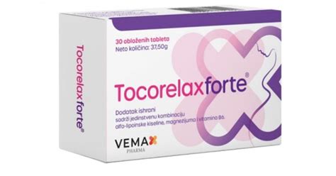 Tocorelax Forte Tablete A30 On Line Apoteka Janković