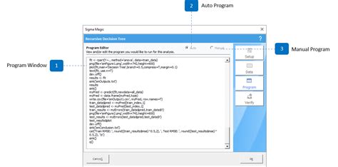 recursive tree help manual sigma magic