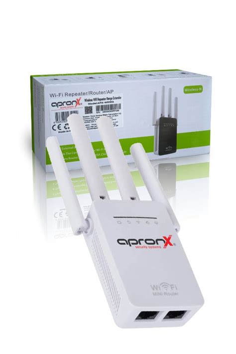 Apronx 4 Antenli Wifi Sinyal Yükseltici Wifi Repeater Range Extender 300mps Fiyatı Yorumları