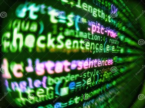 Data Bits Computer Bits Shadow And Dark Vignette Effect Programming