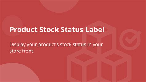 Product Stock Status Label Display Your Product Stock Status Shopify App Store