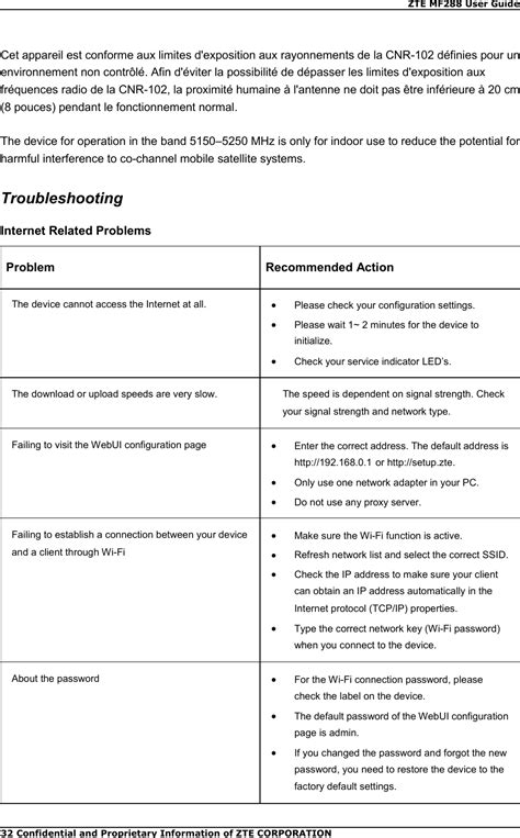 Zte Mf Wcdma Lte Cpe User Manual