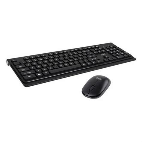 Axl Combo Wireless Keyboard And Mouse Set 2 4ghz 1500 Dpi Black At ₹ 799 Piece Logitech