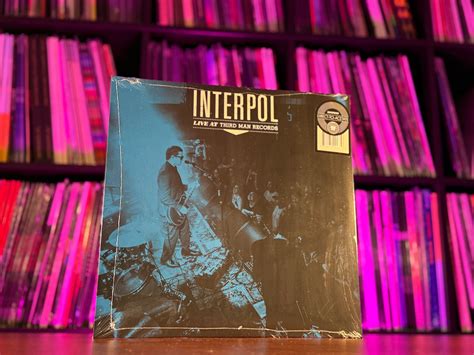 Interpol Live At Third Man Records Rollin Records