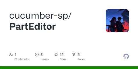 Github Cucumber Sp Parteditor